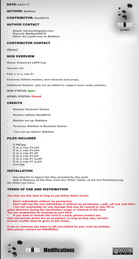 Hey Ive Been Trying To Installenhanced Lspd Mod For Story Mode But Am