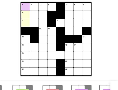Small Crossword By David Robinson On Dribbble