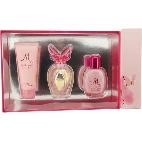 Mariah Carey M By Luscious Pink Womens 3 Piece Fragrance Set