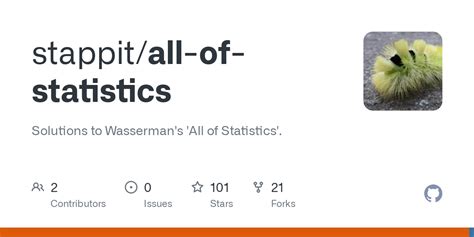 Github Stappit All Of Statistics Solutions To Wassermans All Of