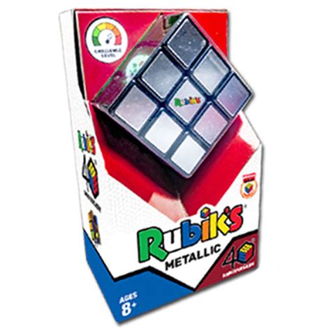 Rubiks Cube Metallic Toyworld Frankston