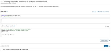 Solved Converting Exponential Coordinates Of Rotation To
