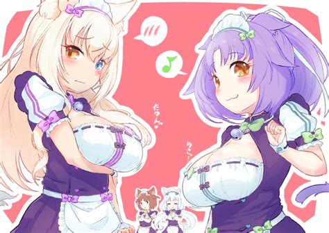 Vanilla Coconut Cinnamon And Azuki Nekopara Drawn By Bi Neko Danbooru
