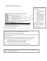 Materials Assignment 3 Task 1 Help Sheet Docx Materials Assignment 3