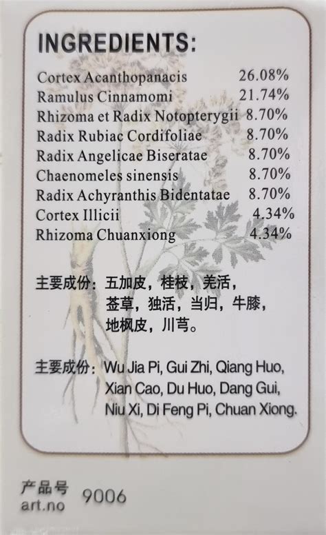 Shu Jin Huo Xue Wan Cmdc