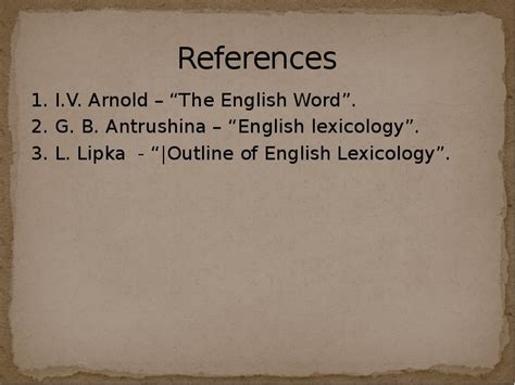 Polysemy And Homonymy