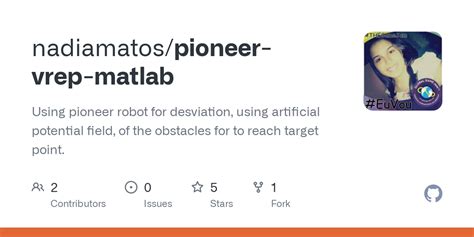 Github Nadiamatos Pioneer Vrep Matlab Using Pioneer Robot For Desviation Using Artificial