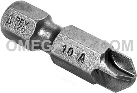 A Apex Torq Set Hex Power Drive Bits