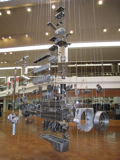 Exploded View Of Engine