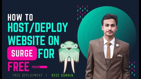 How To Deploy Static Web Applications Using Surge Instructions For