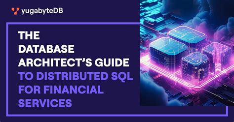 Joseph Harwell On Linkedin The Database Architects Guide To Distributed Sql For Financial Services