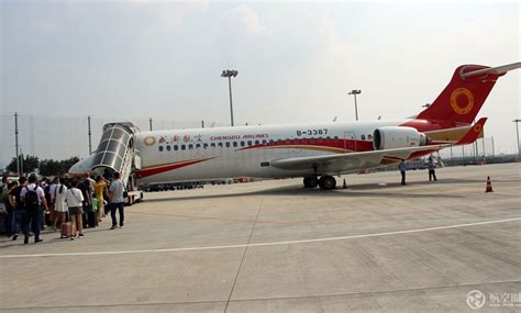 中国国产喷气式支线飞机arj21交付速度加快 今年已交付7架航空要闻资讯航空圈