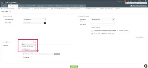 Copy And Import Gpos Admanager Plus