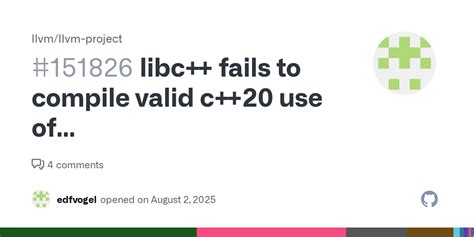 Libc Fails To Compile Valid C20 Use Of Usesallocatorconstruction