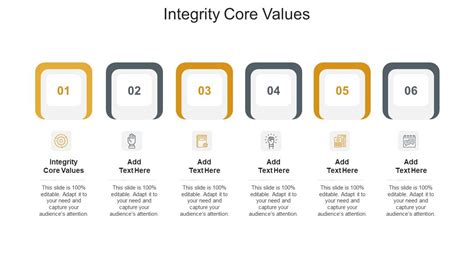 Integrity Core Values In Powerpoint And Google Slides Cpb Presentation Graphics Presentation