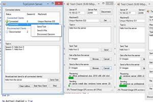 Reusable Multithreaded Tcp Ip Client And Server Classes With Example Project In Vb Net Codeproject