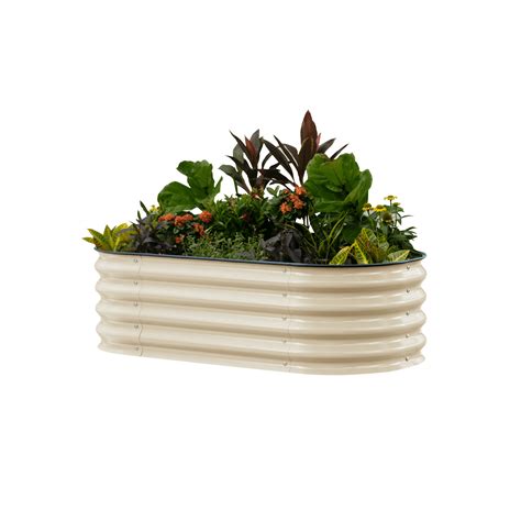 Vego Garden 2 X 4 Ft Self Watering Planter Raised Garden Bed Kits Pearl