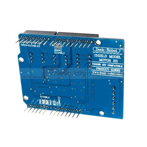 L298p Shield Expansion Board Dc Motor Driver Module 2a H Bridge 2 Way