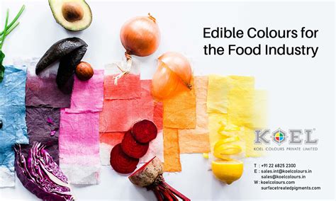 Edible Colours For The Food Industry Koel
