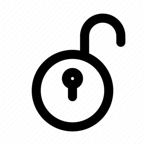 Unlock Security Protection Padlock Access Open Ui Icon Download On Iconfinder