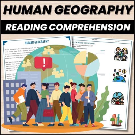 Human Geography Reading Comprehension Worksheet Population And Migration