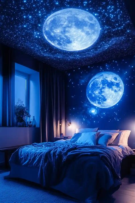 18 Dreamy Moon Inspired Bedroom Designs Dailyhomesafety