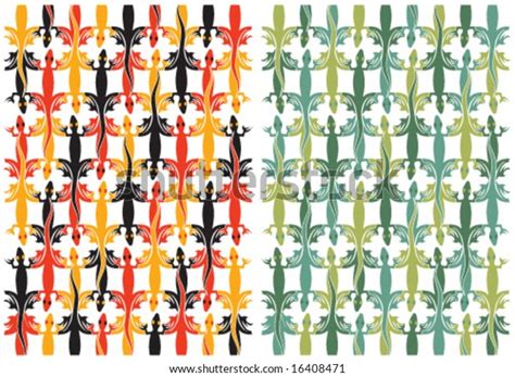 Lizards Patterns Stock Vector Royalty Free 16408471 Shutterstock