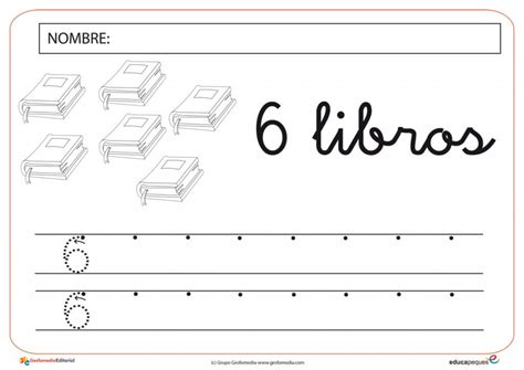 Como Se Escriben Los Numeros Del 1 Al 9 En Educación Infantil