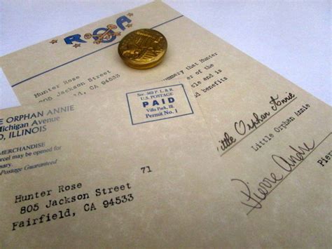 A Christmas Story Orphan Annie Replica Decoder And Letter