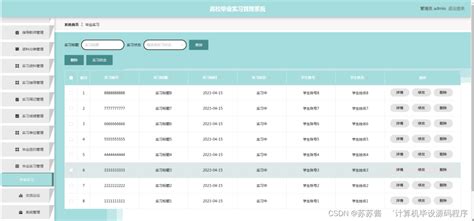 计算机毕业设计springboot高校毕业实习管理系统4447b9【附源码数据库部署lw】 Csdn博客
