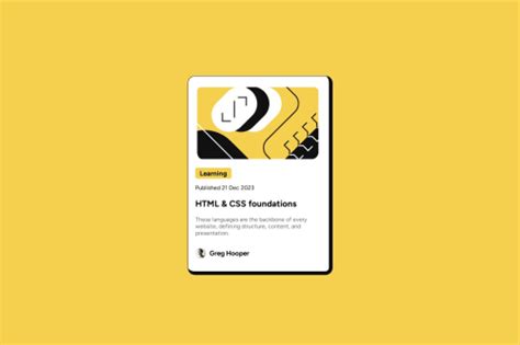 Frontend Mentor Blog Preview Card Using Html And Css Coding Challenge Solution