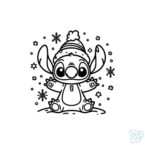 47 Stitch De Navidad Para Colorear Imprimir Pdf Gratis