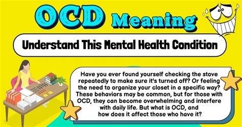 Ocd Meaning What Does Ocd Mean • 7esl