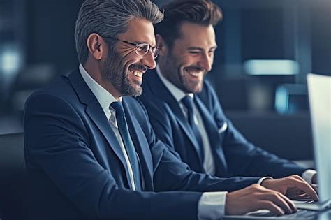 Businessmen Consulting And Work Together Premium Ai Generated Image