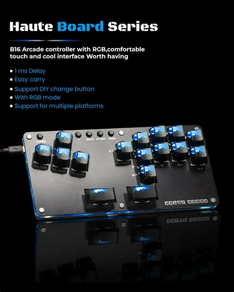 Sehawei Haute42 16key All Button Arcade Controller India Ubuy