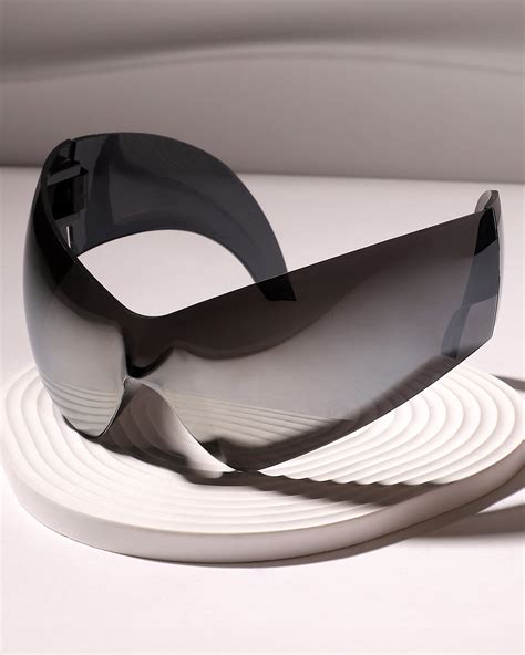 Buy Mens Silver Shield Polarised Lens Sunglasses Online In India At