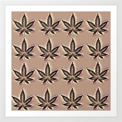 Weed Pattern Design