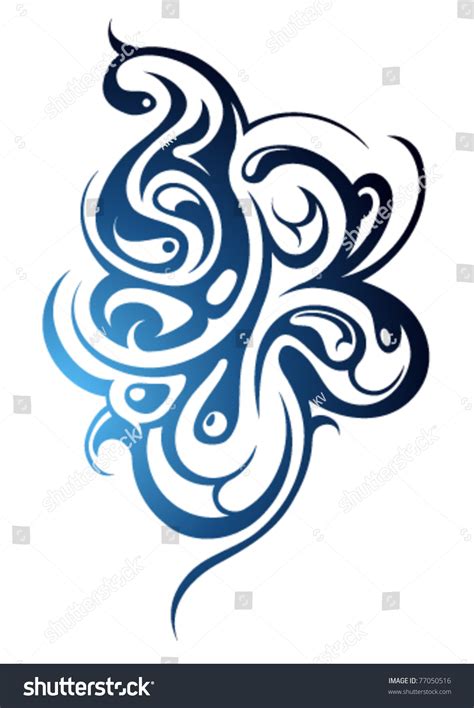 Liquid Pattern Stock Vector Royalty Free 77050516 Shutterstock