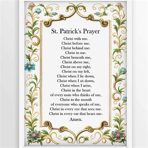 St Patricks Day Poster Etsy