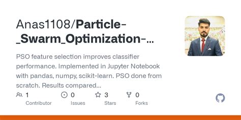 GitHub Anas1108 Particle Swarm Optimization PSO For Feature