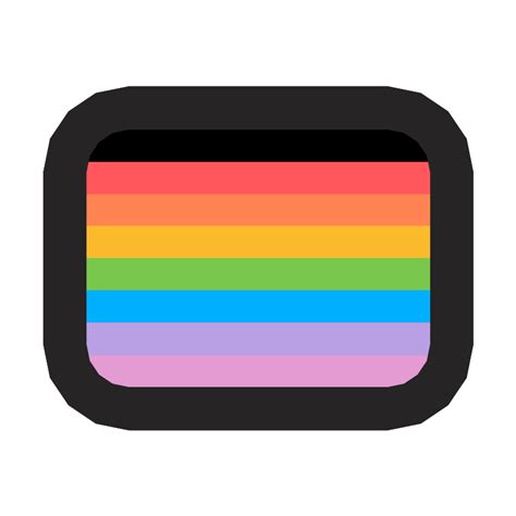 Lgbt Flag Bordered Vector Svg Icon Svg Repo