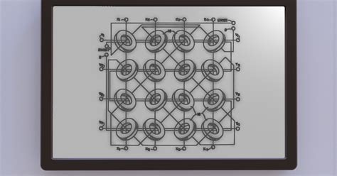 Magnetic Core Memory Patent Art By Ken Mills Download Free Stl Model
