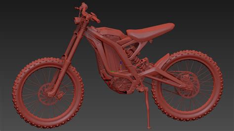 Electric Bike Surron X 3d Model Cgtrader