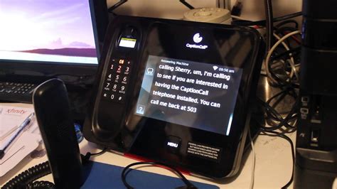 Using Cordless Unit With Captioncall To Caption Answering Machine Youtube