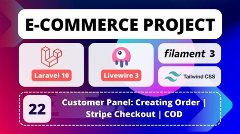 22 E Commerce Project With Laravel 10 Livewire 3 Filament 3