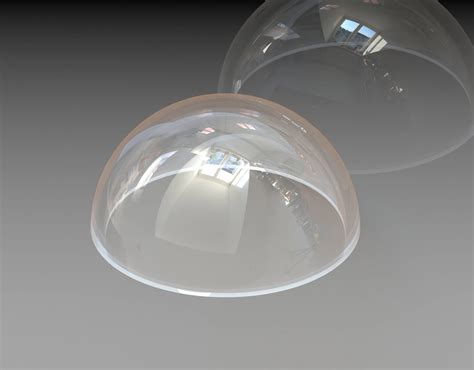 Optical Glass Dome Ultraviolet Uv Dome Glass For Sale Solar Valley