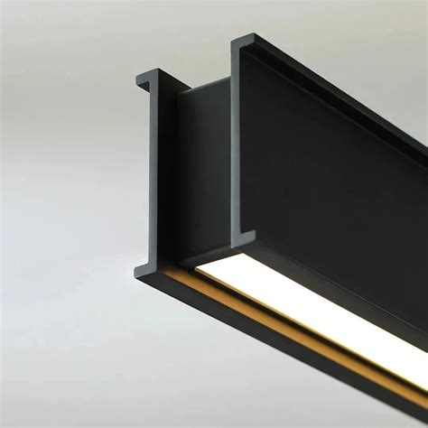 I Beam 47 Linear Suspension Suspension Light Steel Lighting Design