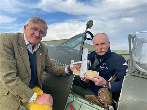 Charlie Brown Presented With Darrol Stinton Memorial Trophy Historic Aircraft Association