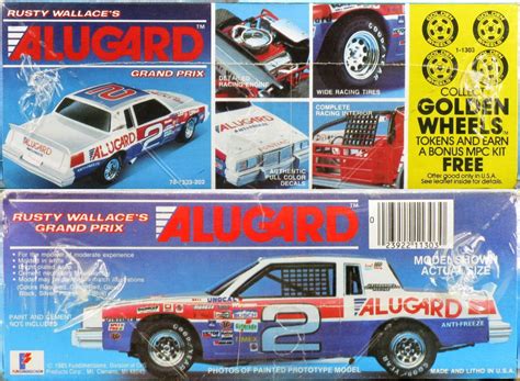 Mpc Rusty Wallace Alugard 1985 Pontiac Grand Prix Spotlight Hobbies