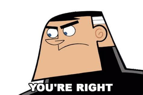 Youre Right Jack Fenton Sticker Youre Right Jack Fenton Mystery Meat